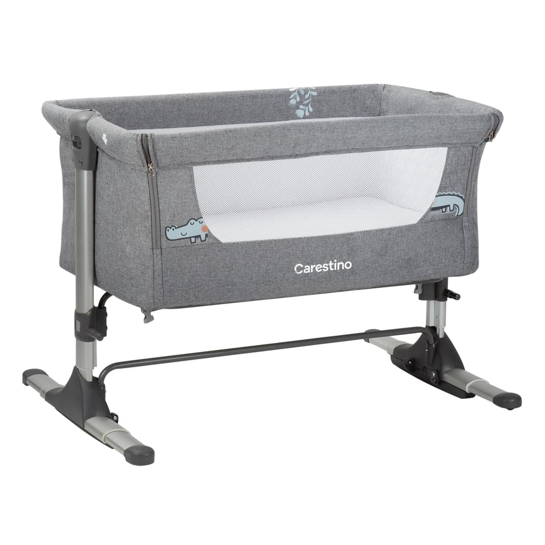 Cuna colecho madison gris | Carestino Uruguay