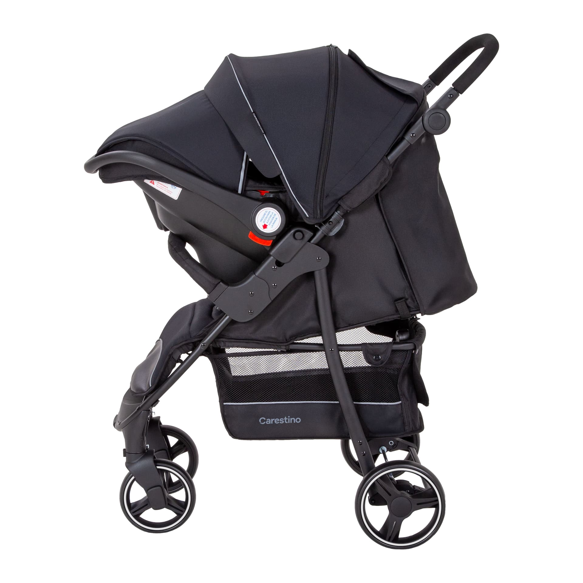 Coche city travel v3 accesorios negro | Carestino Colombia