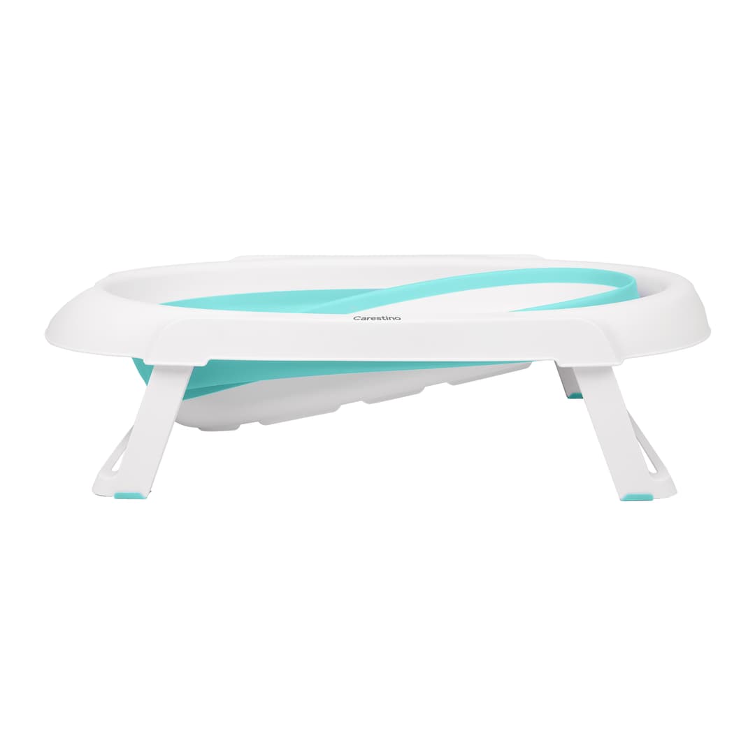 Baniera plegable con soporte aguamarina | Carestino Colombia