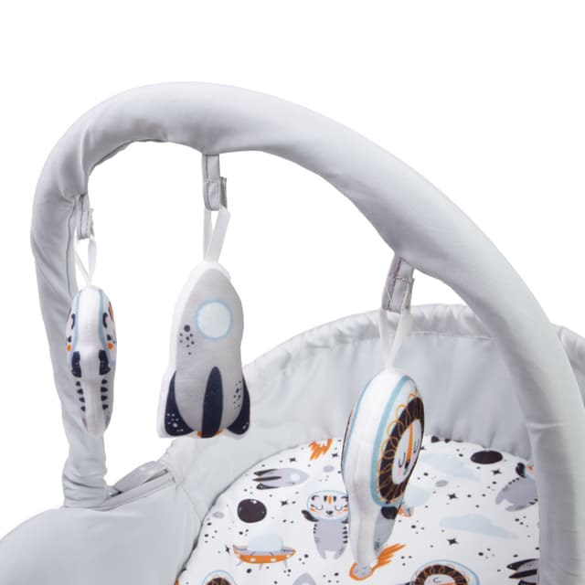Mecedora carestino gris espacial | Carestino Ecuador